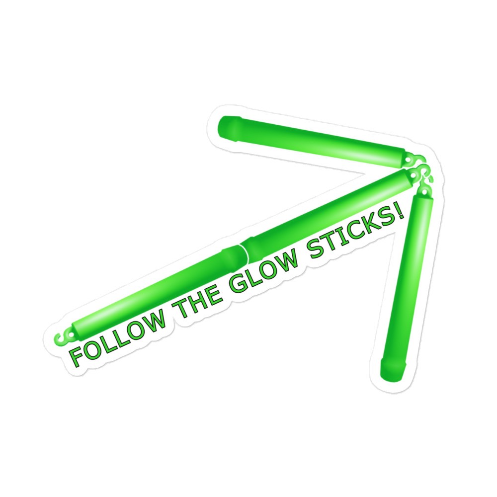 Glow sticks sticker - Valko Game Studios